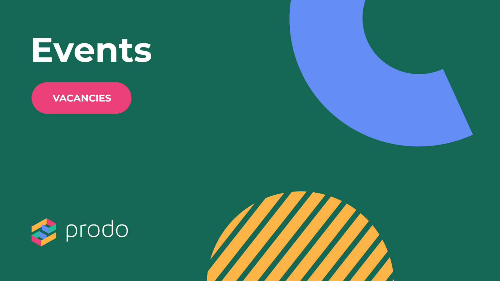 Events & webinars | Learn more about digital with Prodo